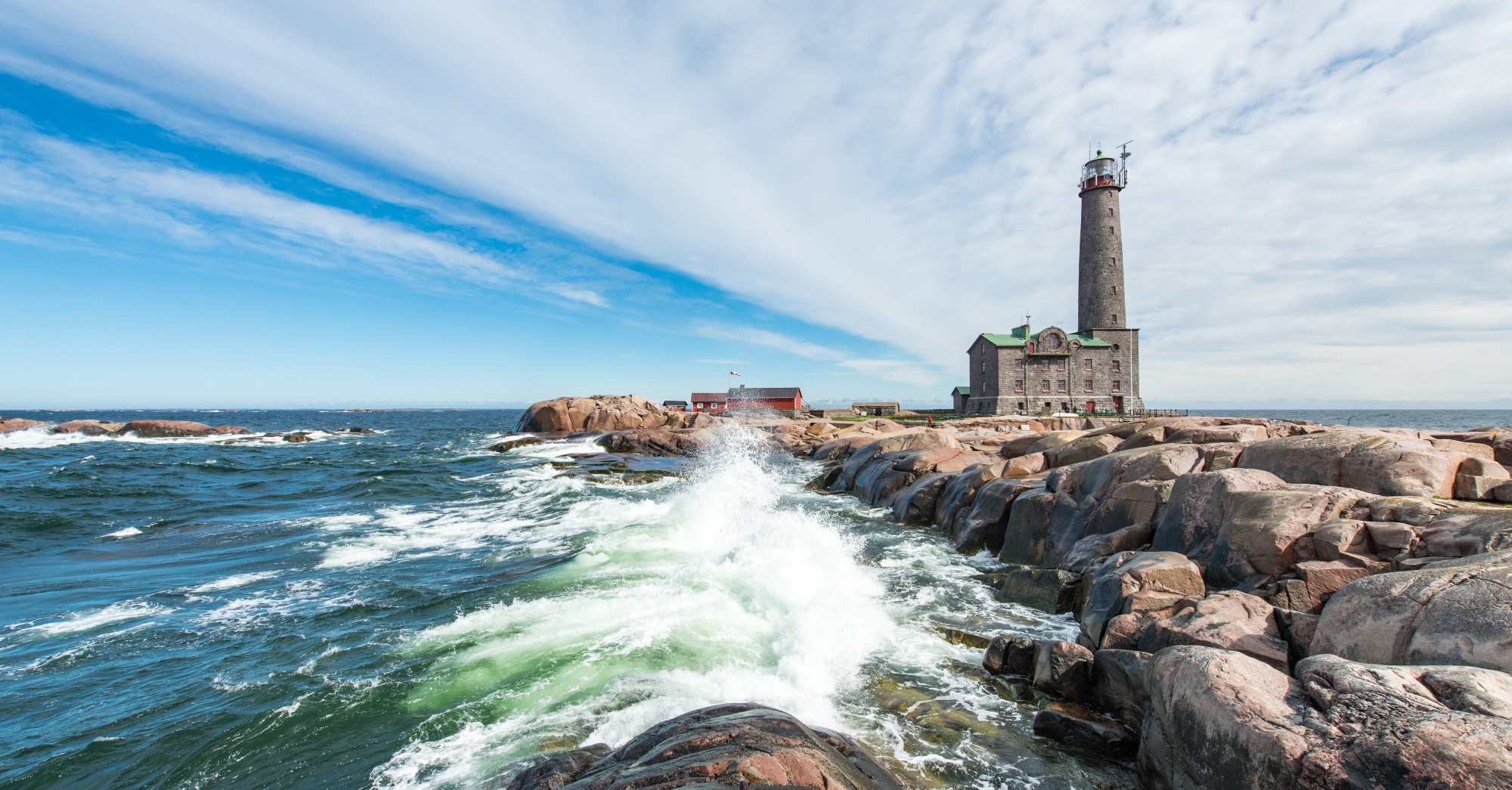 The lighthouse of Bengtskär - Finnish history by the open sea